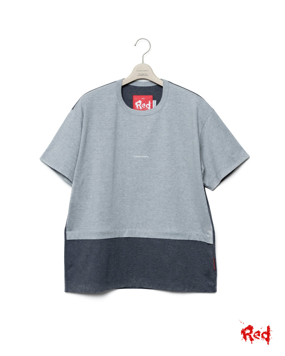 Mantle Tee B - Heather Gr X Dark Heather Gr – FUMITO GANRYU OFFICIAL STORE