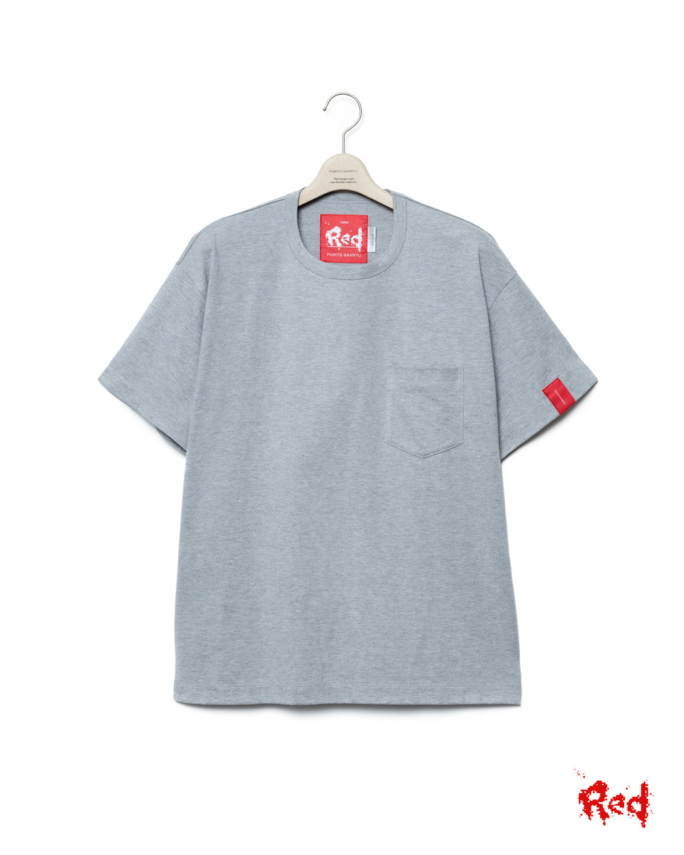 Pattern B-Patchwork Tee B - Heather Gr X Dark Heather Gr – FUMITO ...